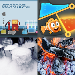Practice: Chemical Reactions: Evidence of a Reaction PS1.B-1b - Free ...